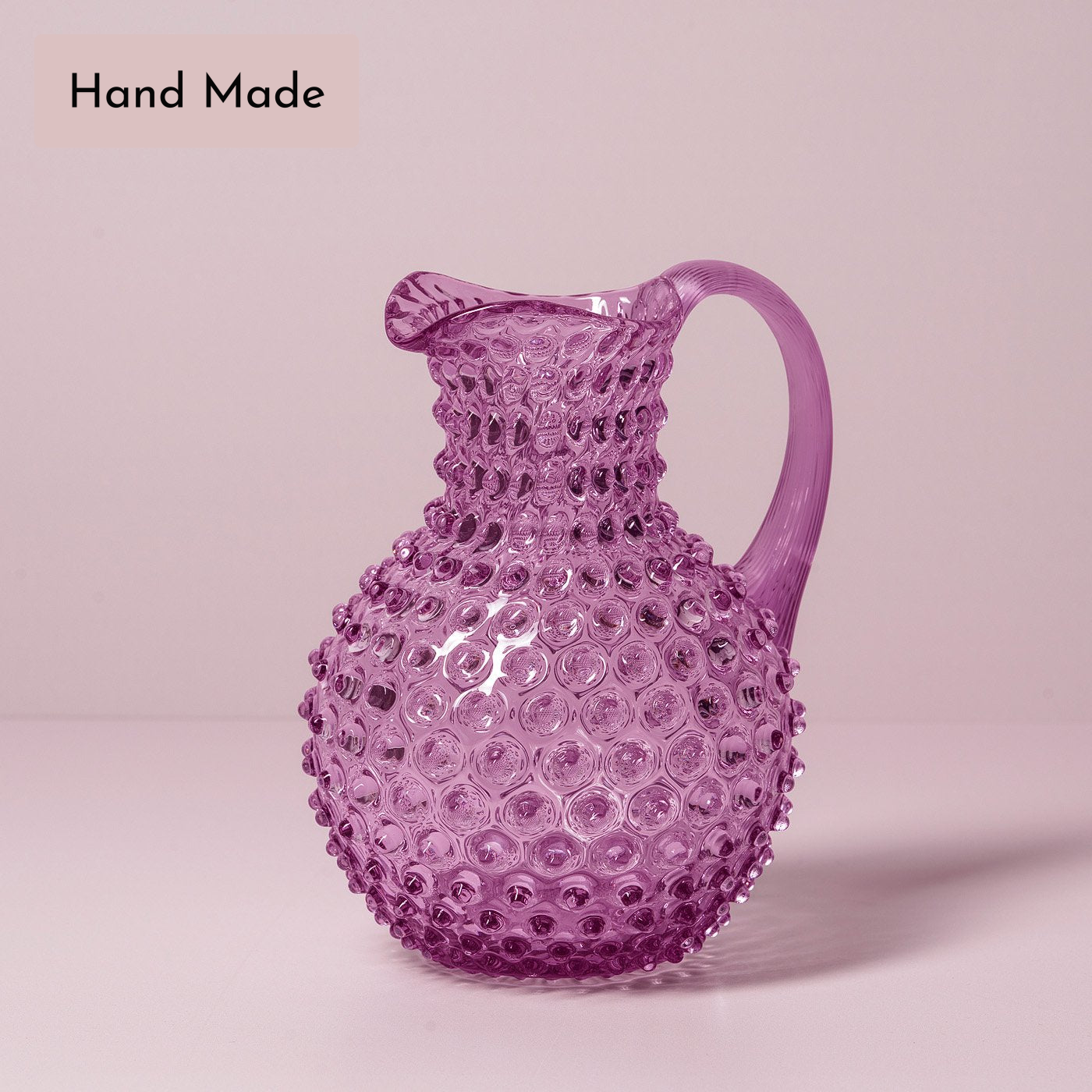 Caroline Crystal Carafe, Light-Purple – In Flore